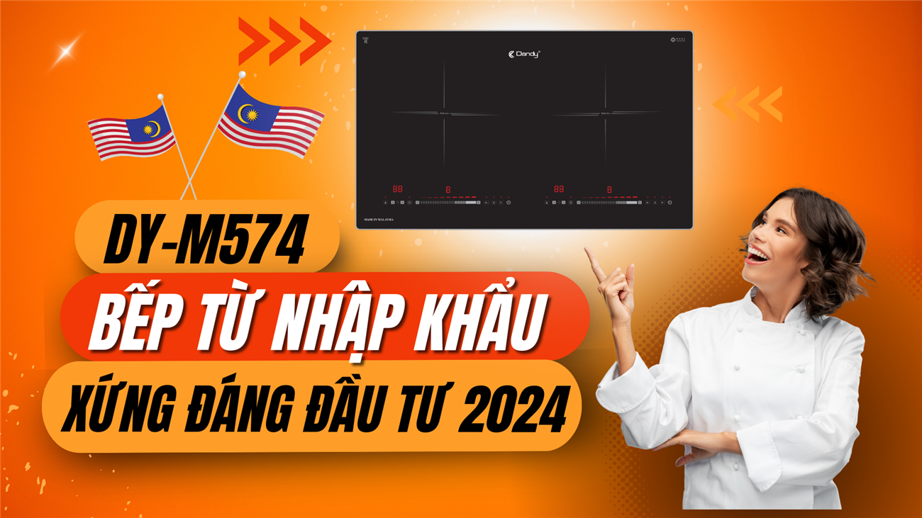 DY-M574 Chiếc bếp từ nhập khẩu được đánh giá cao-Xứng đáng đầu tư nhất 2024 | dandy.vn